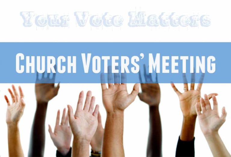 Voter-Meeting - St Paul Lutheran Church